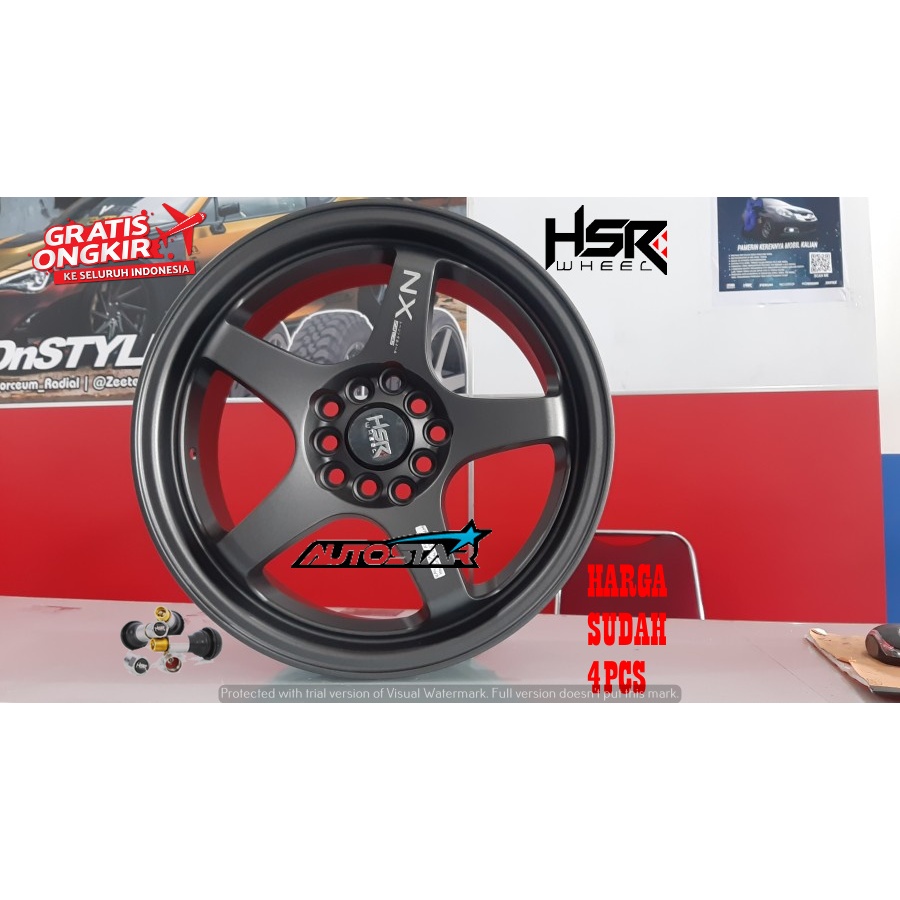 Jual VELG RACING HSR KAILOLO RING 16 UNTUK SIENTA NEWALTIS NEWVELOZ/XENIA WISH CORONA CELICA ...