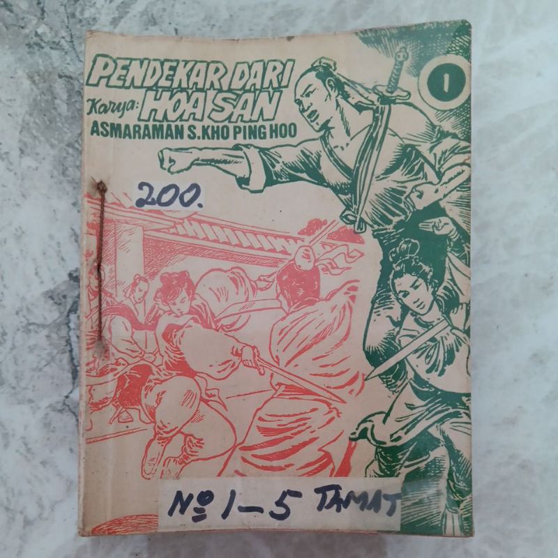 Jual cersil cerita silat karya Kho Ping Hoo - pendekar dari hoa san (1 ...