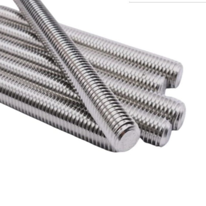 Jual AS Drat Stainless M6 x 1m Thread Rod SS 304 ASDRAT Long Drat M6 ...