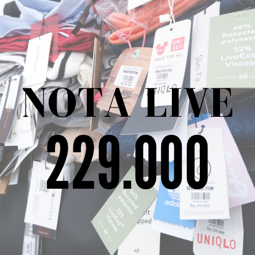 Jual NOTA LIVE 229.000 | Shopee Indonesia