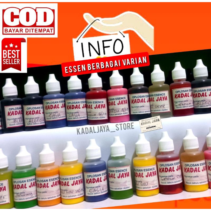 Jual ESSEN OPLOSAN 30 ml SIAP PAKAI DENGAN BERBAGAI AROMA YANG DISUKAI ...
