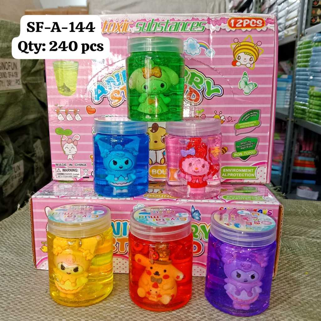 Jual Slime anak UK. MEDIUM karakter new varian- slime anak lucu mainan ...