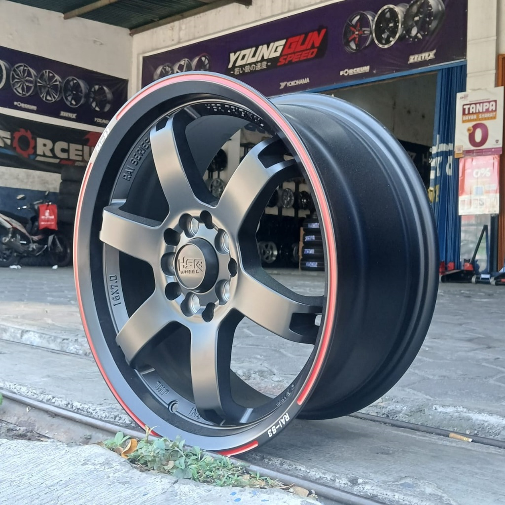 Jual Velg Palang 6 Ring 16 Ertiga Grand Max Luxio APV Serena Luxio Pelek HSR R16 RAI S3 | Shopee ...