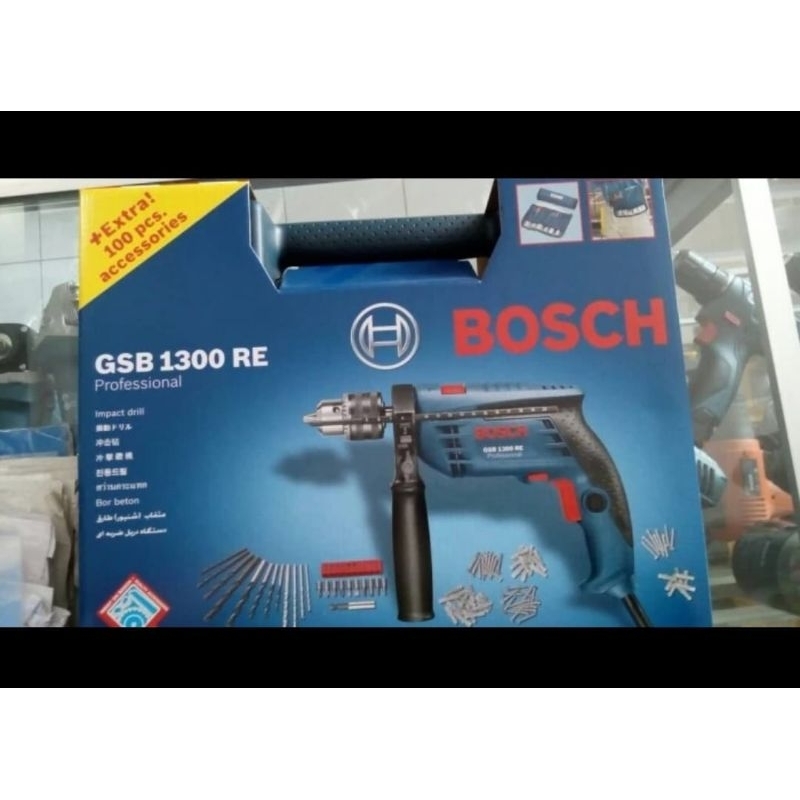 Jual TERBARU!!! Bor Beton Impact Drill Bosch GSB 1300 RE Limited ...