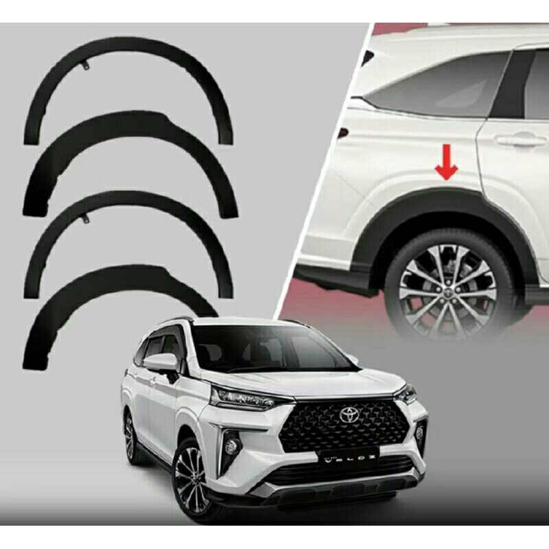 Jual OVER FENDER AVANZA VELOZ OVER FENDER VELOZ 2022 + | Shopee Indonesia