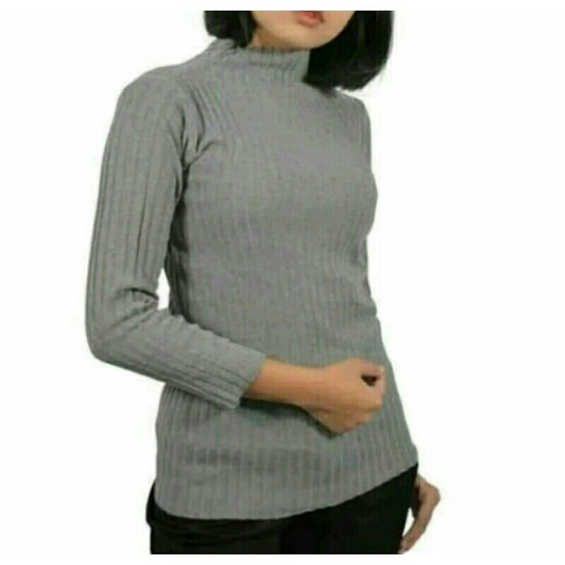 Jual JUAL CEPAT Preloved Inner Rajut Knit Turtle Neck | Shopee Indonesia