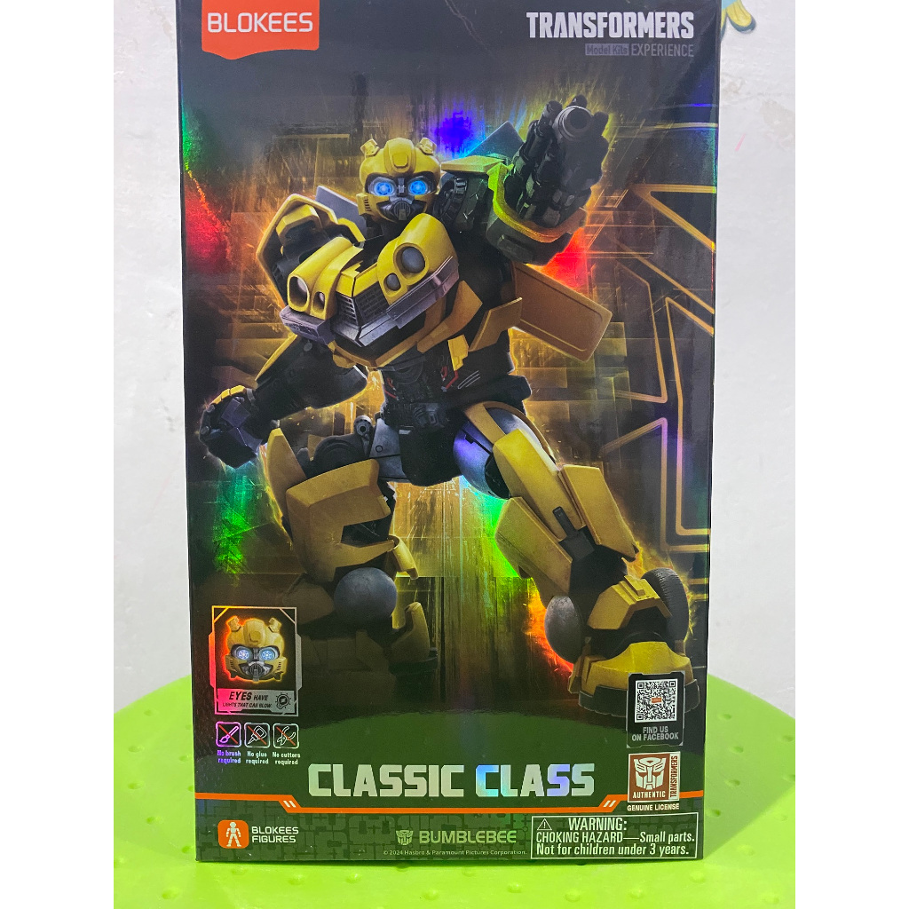 Jual Blokees BumbleBee Model Kit LED Transformers Rise Of The Beasts Original Model Kit License ...