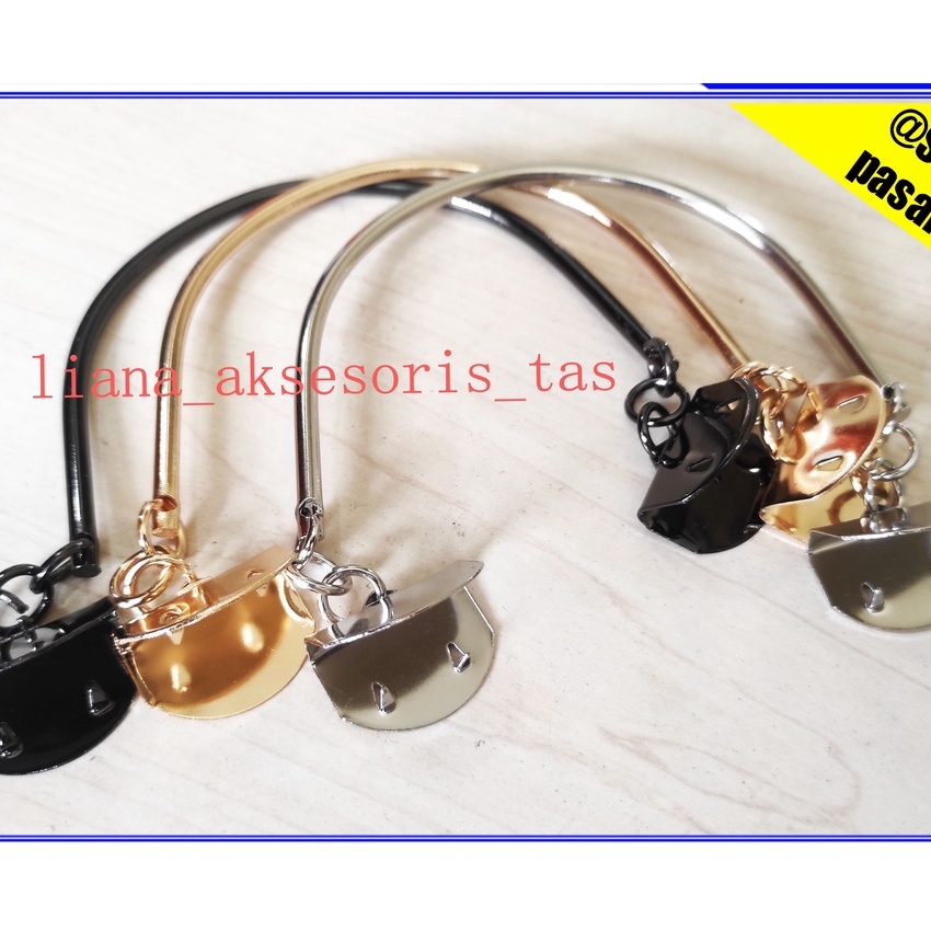 Jual HJ6 HANDLE TAS BESI JEPIT 1 PASANG GAGANG TAS BESI IMPOR | Shopee ...