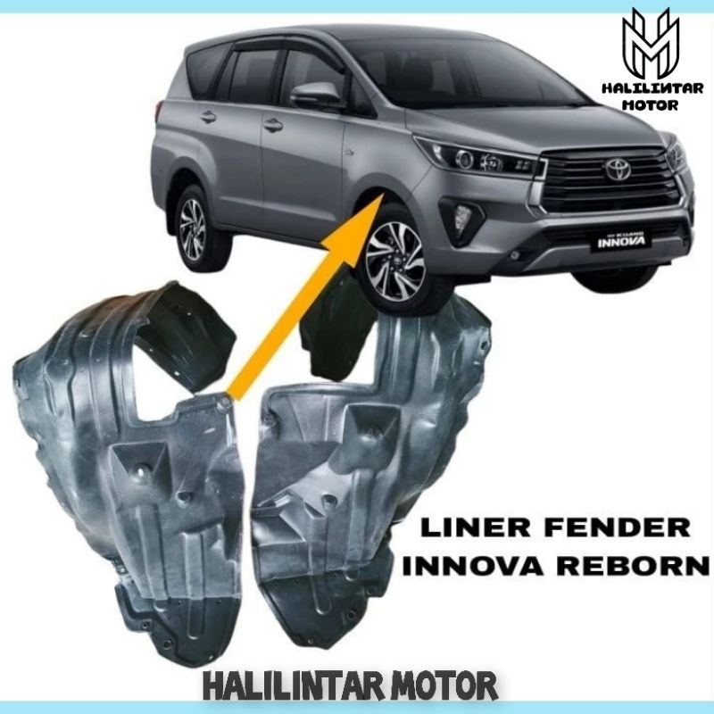 Jual Liner fender spackbor depan INNOVA REBORN kanan kiri harga varian ...
