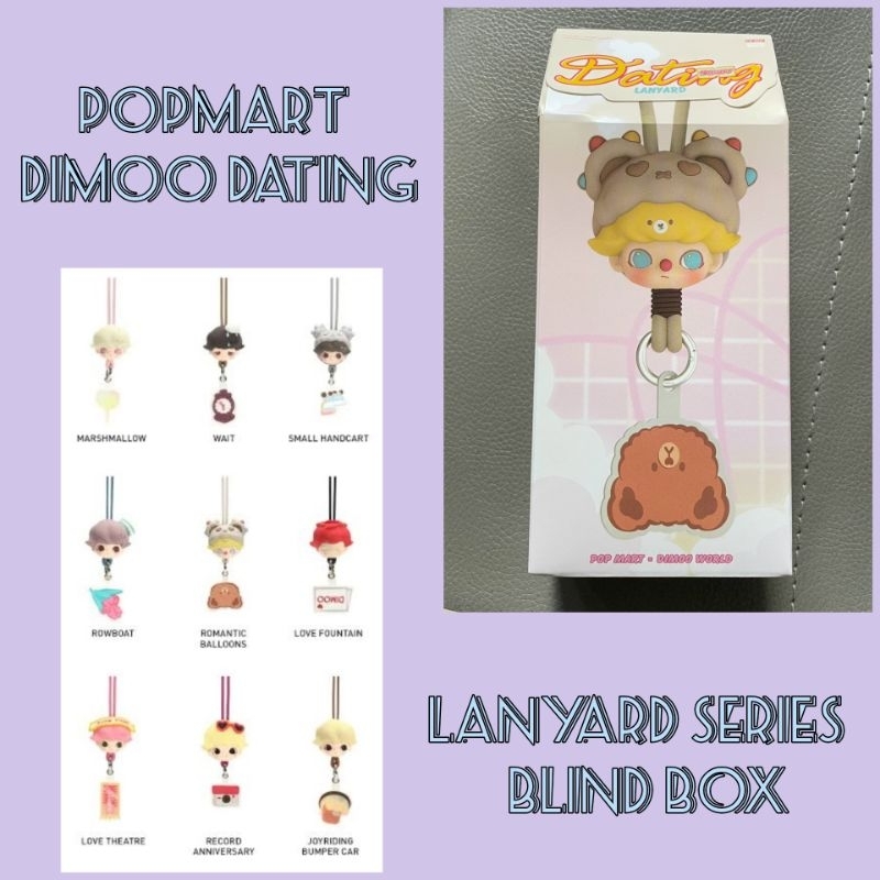 Jual POPMART Dimoo dating lanyard series blind box | Shopee Indonesia