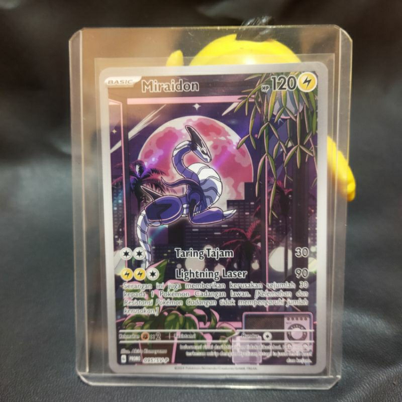 Jual Miraidon Promo Card Harta Berkilau original Pokemon TCG Indonesia ...