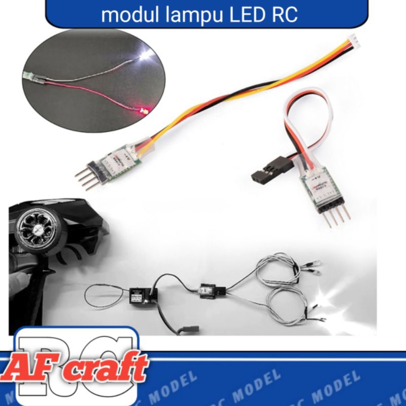 Jual dumbo RC modul control/saklar lampu led rc boat/rc car | Shopee Indonesia