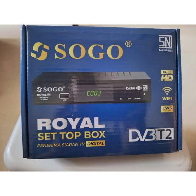 Jual SET TOP BOX SOGO STB DIGITAL RECEIVER / DVB TVR | Shopee Indonesia