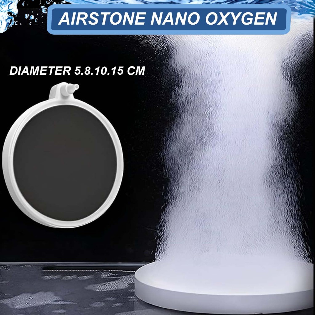 Jual Batu Aerator Nano Oxygen Bubble Gelembung Oksigen Ikan Aquarium Kolam Diameter 5 8 10 15 cm ...