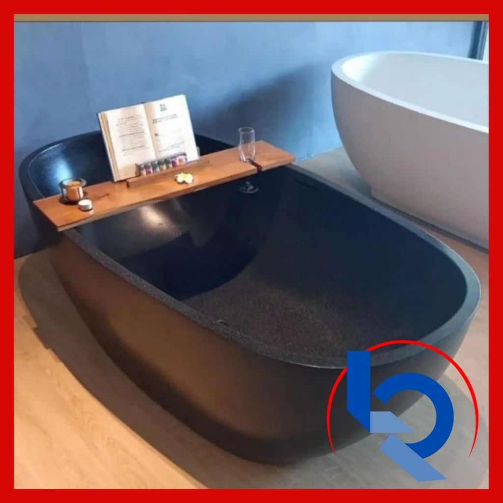 Jual bathtub teraso tipe elips hitam doff | Shopee Indonesia