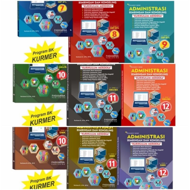 Jual KONSELING ADMINISTRASI BK KURIKULUM MERDEKA PARAMITRA TAHUN AJARAN 2023 /Kelas | Shopee ...