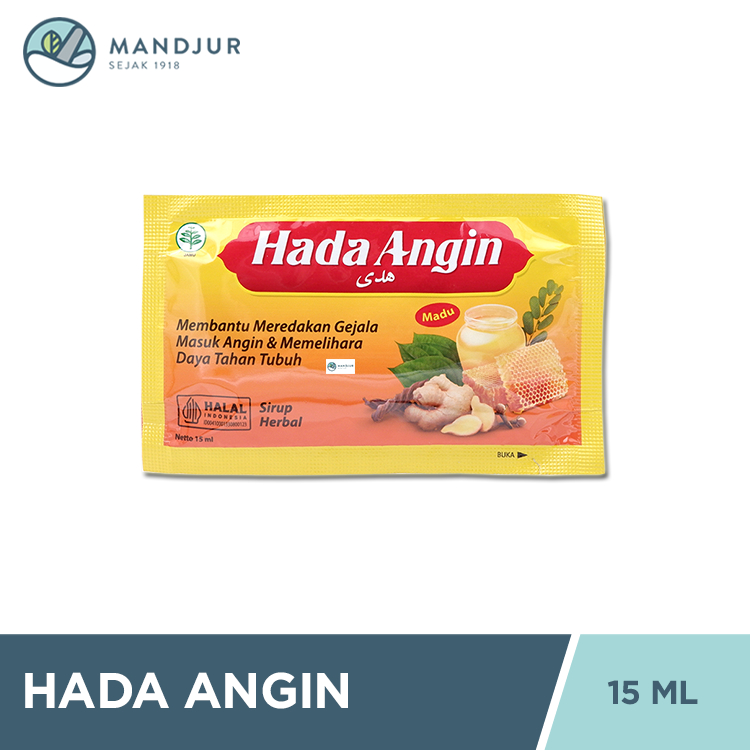Jual Hada Angin Sachet 15 ml - Sirup Herbal Masuk Angin | Shopee Indonesia