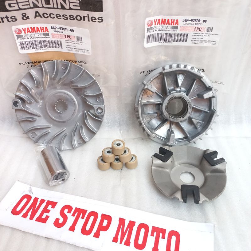 Jual RUMAH ROLLER ASSY SET BOSH KIPAS KOMPLIT YAMAHA MIO J SOUL GT XRIDE GT 54P | Shopee Indonesia