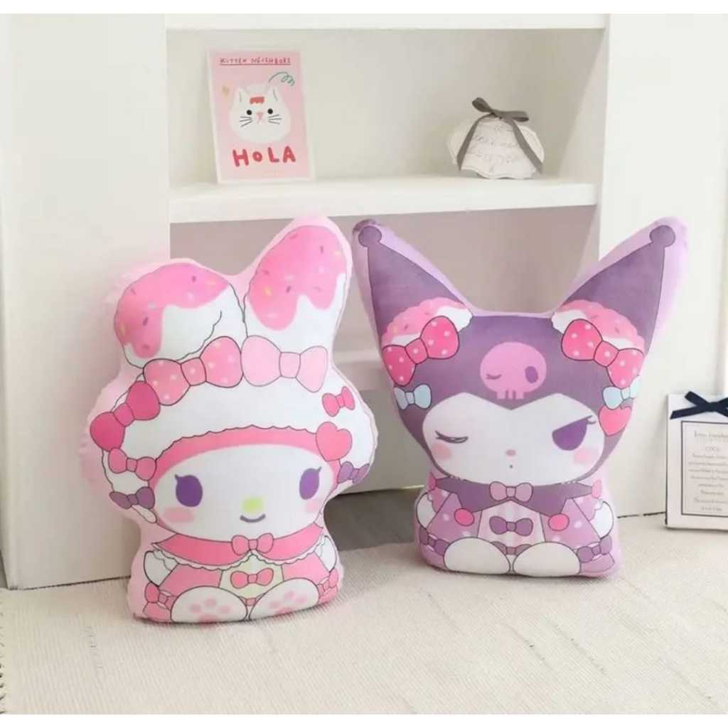 Jual Boneka bantal karakter sanrio kuromi my melody full body bahan yelvo premium | Shopee Indonesia