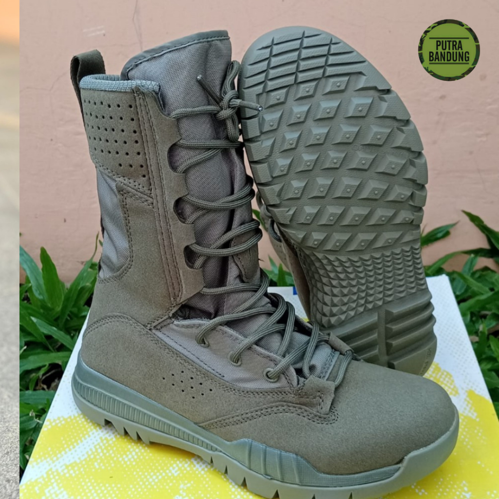 Jual Sepatu CQB Swat Green / Sepatu Boots Pdl CQB HIJAU SWAT TNI-POLRI ...