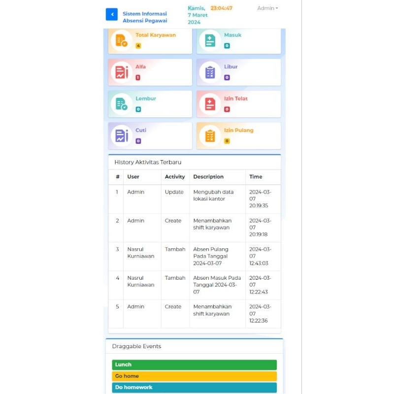 Jual Aplikasi Absensi GPS + Selfie Karyawan Lengkap Online Offline ...