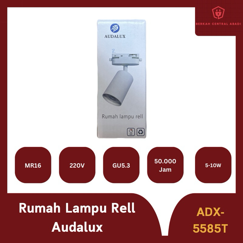 Jual Rumah Lampu Rell Audalux (ADX-5585T) | Shopee Indonesia