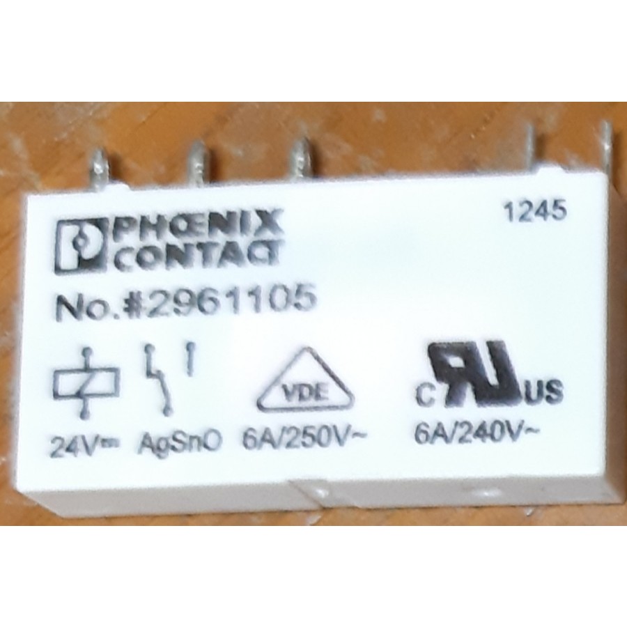 Jual Phoenix Contact REL-MR-24DC/21 2961105 Single Relay Phoenix Contact REL-MR-24DC/21 2961105 ...