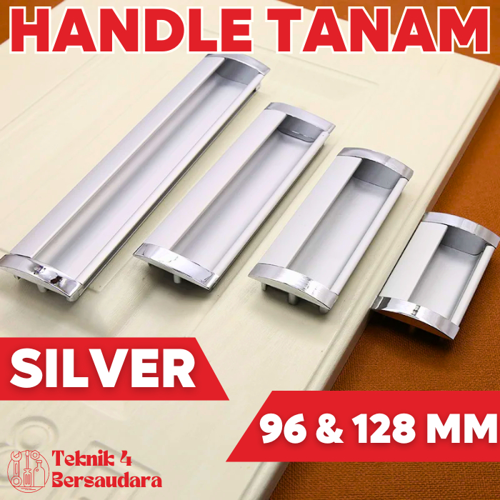 Jual Handle Tanam Tarikan Pegangan Laci 96MM & 128MM | Shopee Indonesia