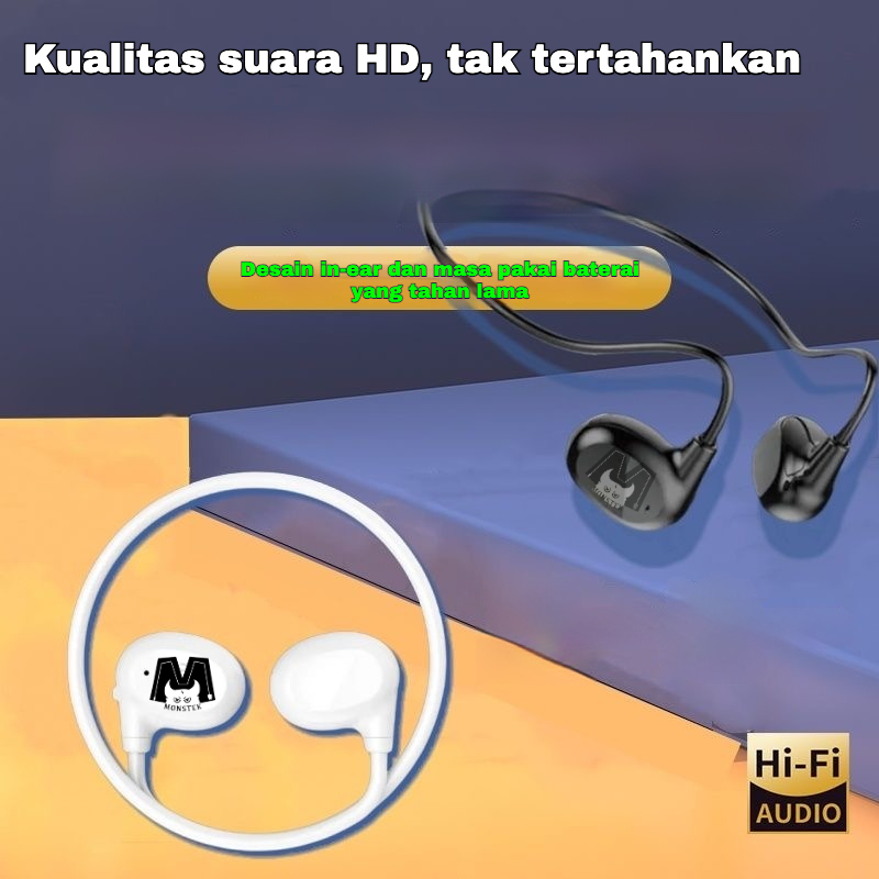 Jual ★Headset Bluetooth in-ear tipe terbuka/konduksi udara 5.3 ...