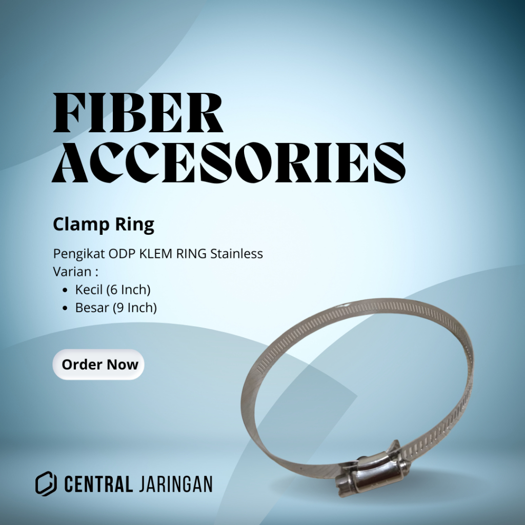 Jual Klemring 6 Inchi dan 9 inchi Pengikat ODP klem ring Clamp Selang ...