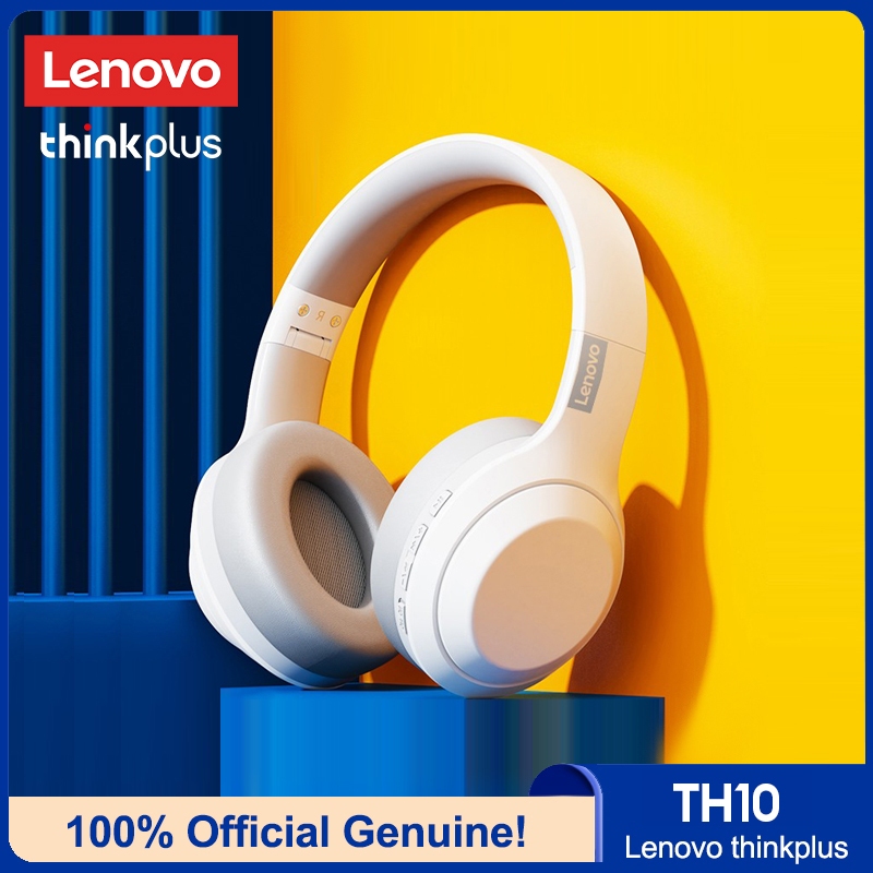 Jual Lenovo Thinkplus TH10/30 Headphone Bluetooth V5.0 9D Stereo Music ...