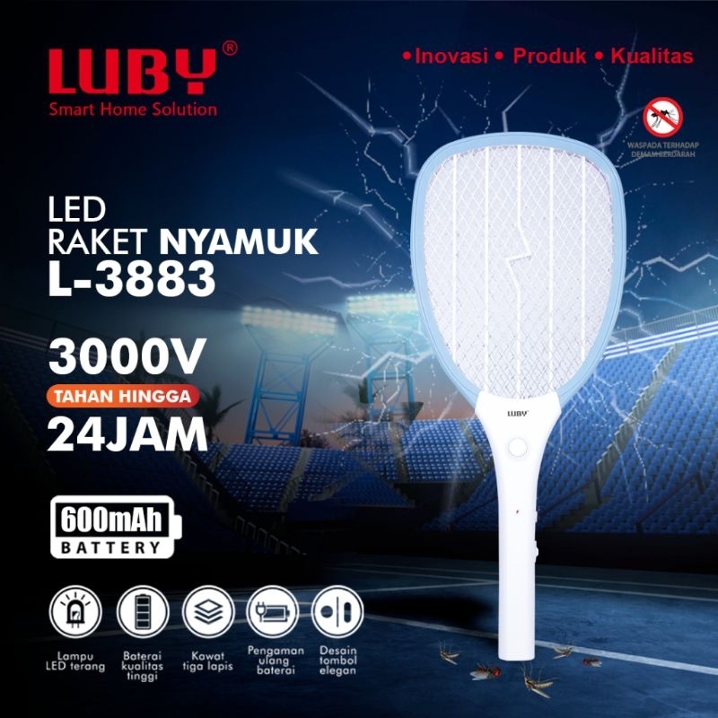 Jual Raket Nyamuk Listrik dilengkapi dengan senter | Shopee Indonesia