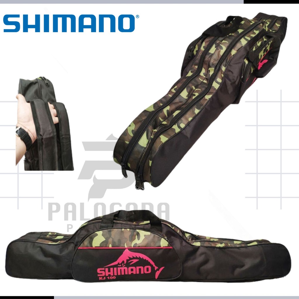 Jual Tas Pancing Shimano KJ 60 75 80 90 100 Ransel Sandang Dua | Shopee ...