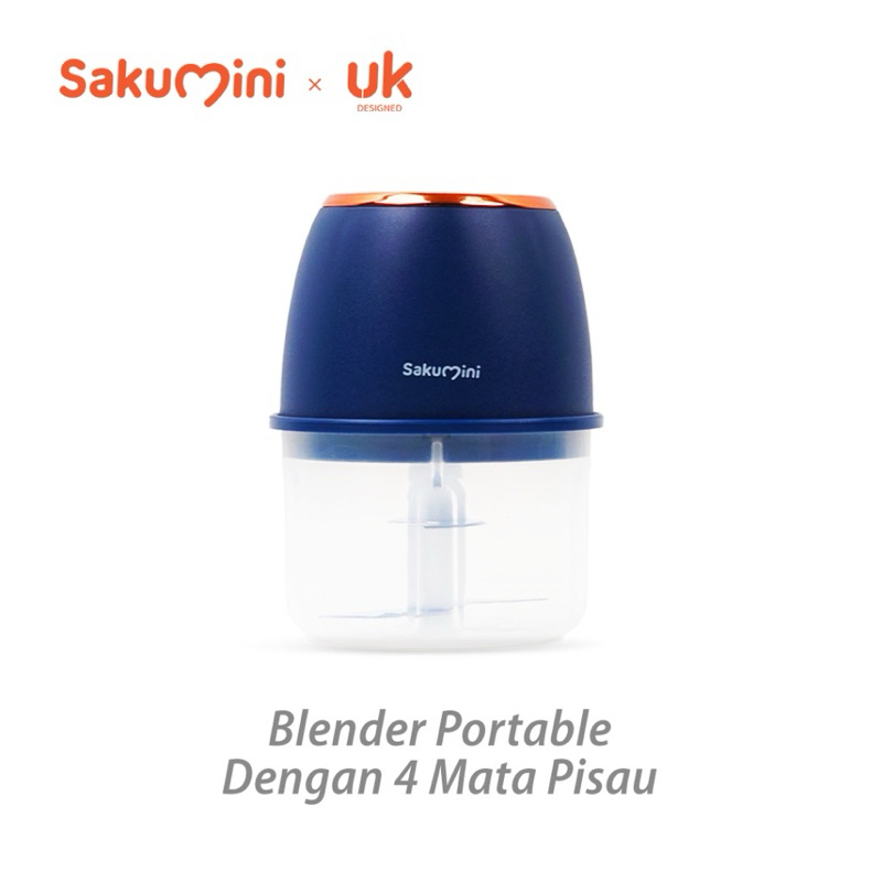 Jual BLENDER MULTIFUNGSI SAKUMINI CHOPPER GRINDER PISAU STANLISS STEEL ...