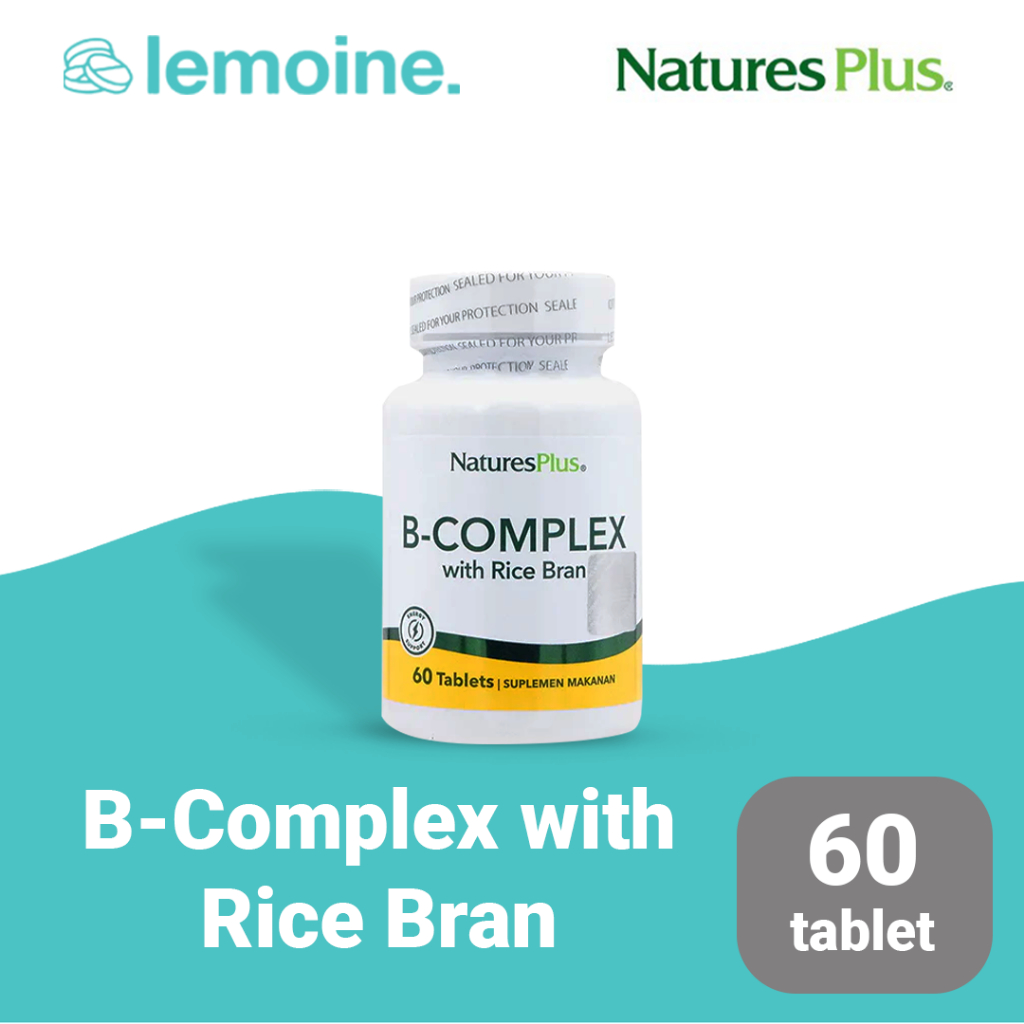 Jual Natures Plus Vitamin B Complex Vitamin B Daya Tahan Tubuh/Saraf 60 ...