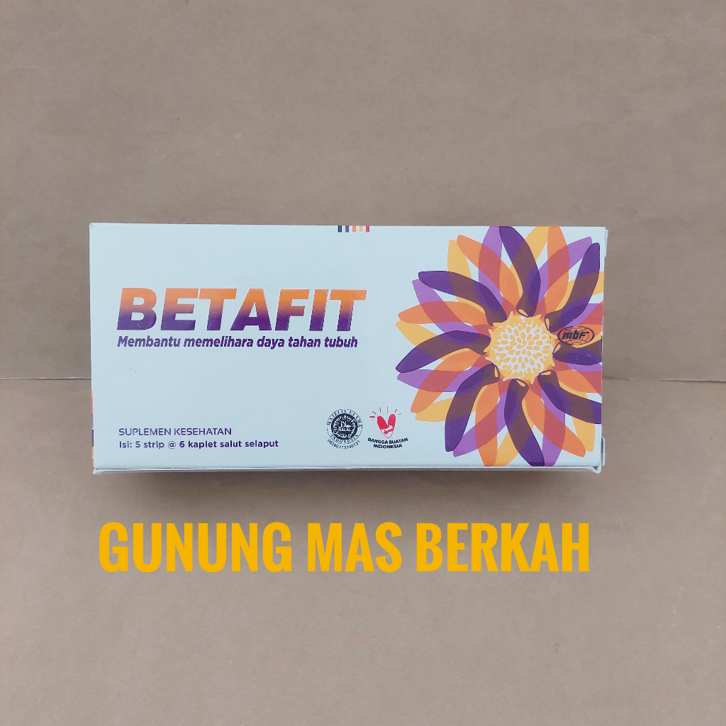 Jual BETAFIT Betavit Betafit kaplet - Memelihara Daya Tahan Tubuh ...