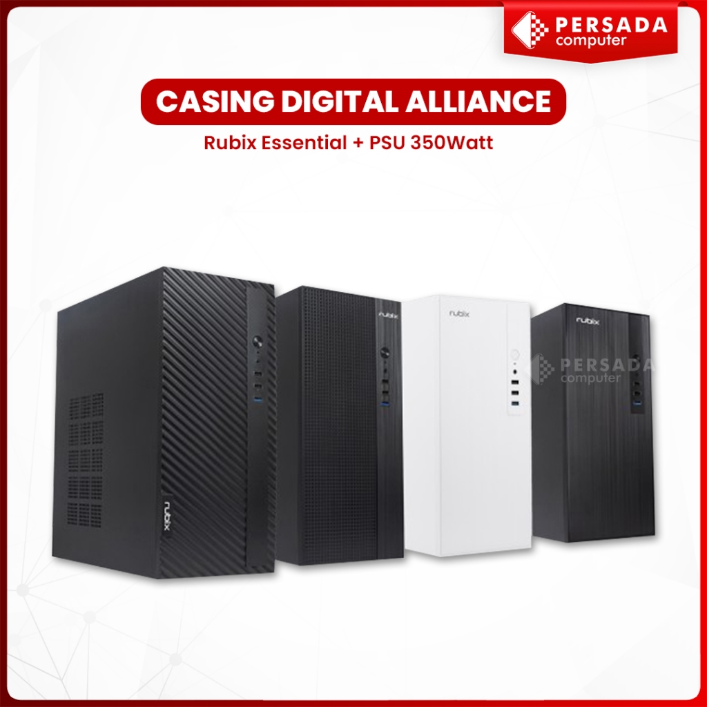 Jual Casing Digital Alliance Rubix Essential + PSU 350Watt | Shopee ...
