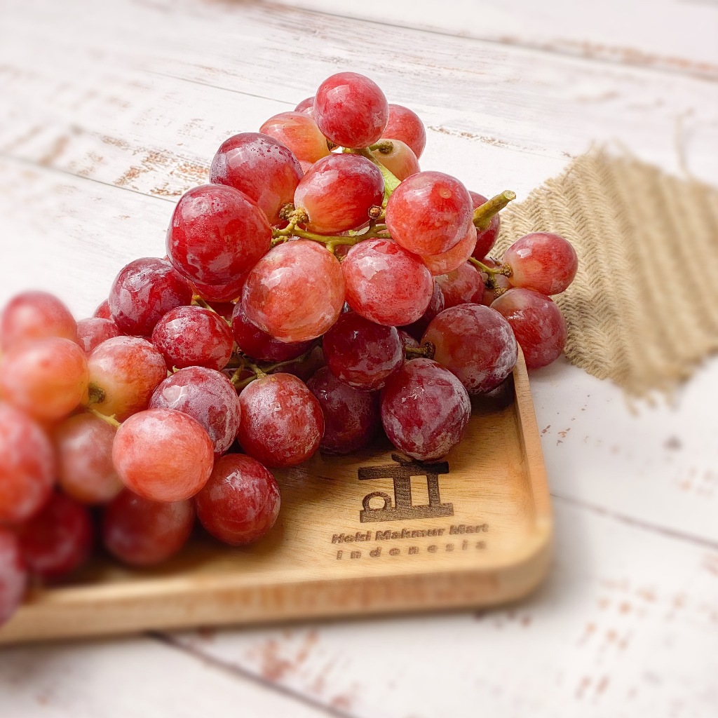 Jual BUAH ANGGUR PREMIUM 1 KG | ANGGUR MERAH 1 KG | RED GLOBE 1 KG ...