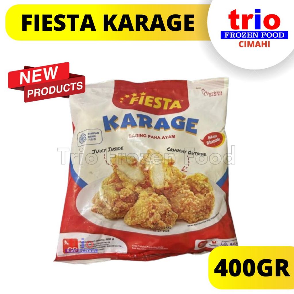Jual FIESTA CHICKEN KARAGE 400GR | Shopee Indonesia