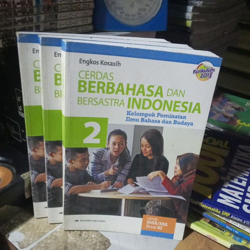 Jual BUKU BAHASA INDONESIA/ CERDAS BERBAHASA DAN BERSASTRA INDONESIA/KELOMPOK PEMINATAN ILMU ...