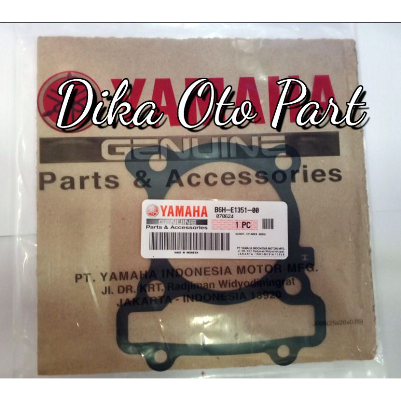Jual Perpak Paking Gasket Silinder Blok All New Nmax 155 All New Aerox 155 B6H-E1351-00 Original ...