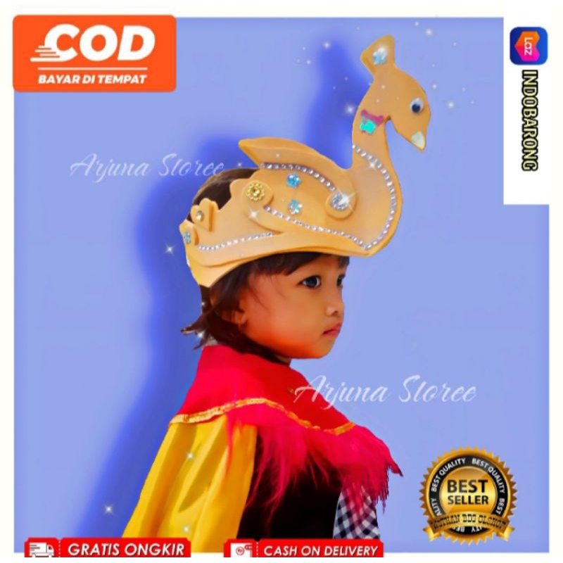 Jual MAHKOTA PUTRI//MAHKOTA BURUNG MERAK//MAHKOTA KERAJAAN | Shopee ...