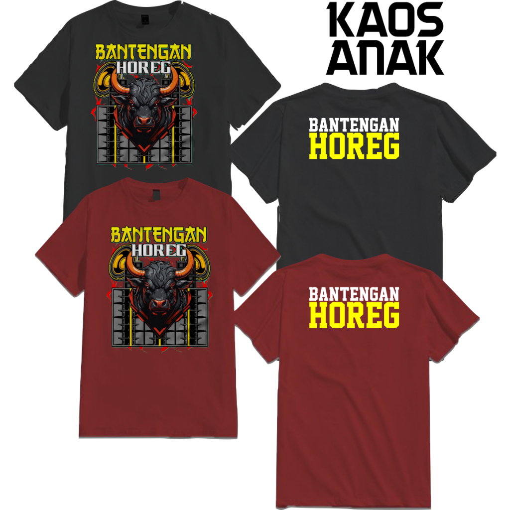 Jual Kaos Bantengan Mberot BANTENGAN HOREG | Shopee Indonesia