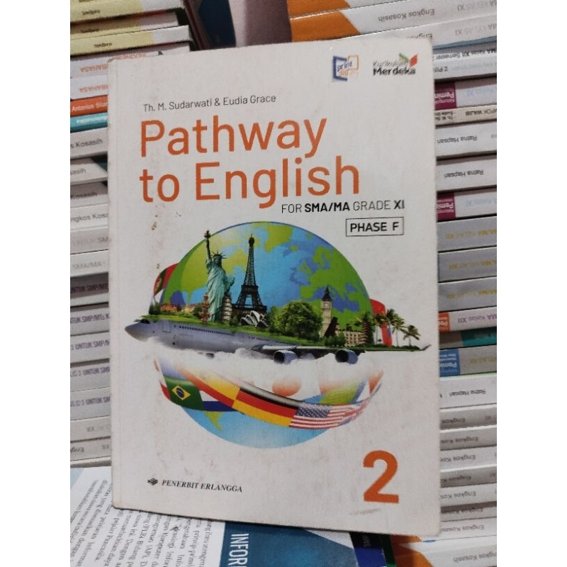 Jual buku bahasa Inggris/pathway to english kelas 11/XI/2 sma ma erlangga kurikulum merdeka ...