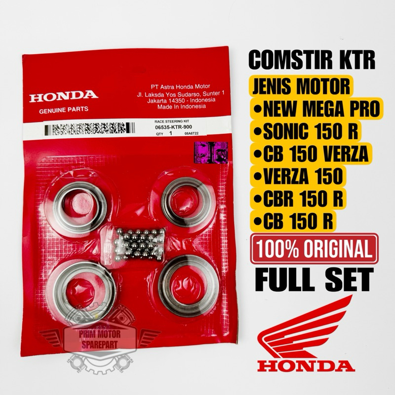 Jual ORIGINAL 100% AHM COMSTIR KTR KOMSTIR SET NEW MEGA PRO, SONIC 150 ...