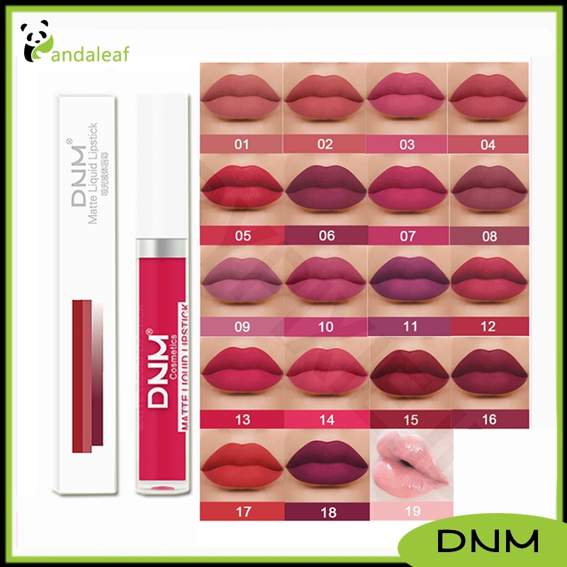 Jual DNM Liquid Lipstik Matte Lipstik Long Lasting Matte 19 Colour ...