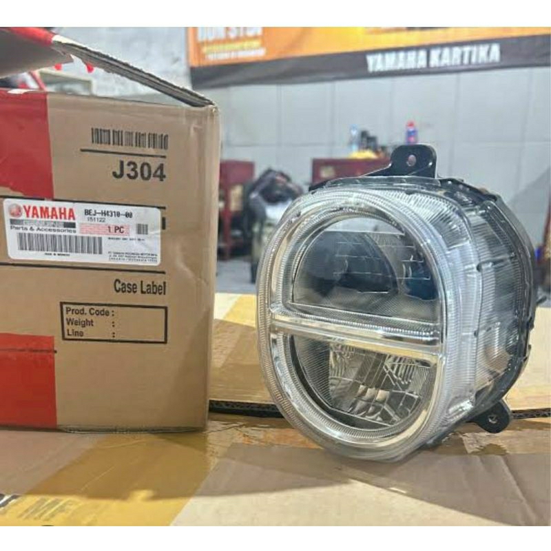 Jual HEADLIGHT UNIT ASSY LAMPU DEPAN YAMAHA FAZZIO FAZIO 125 ORI YAMAHA ...