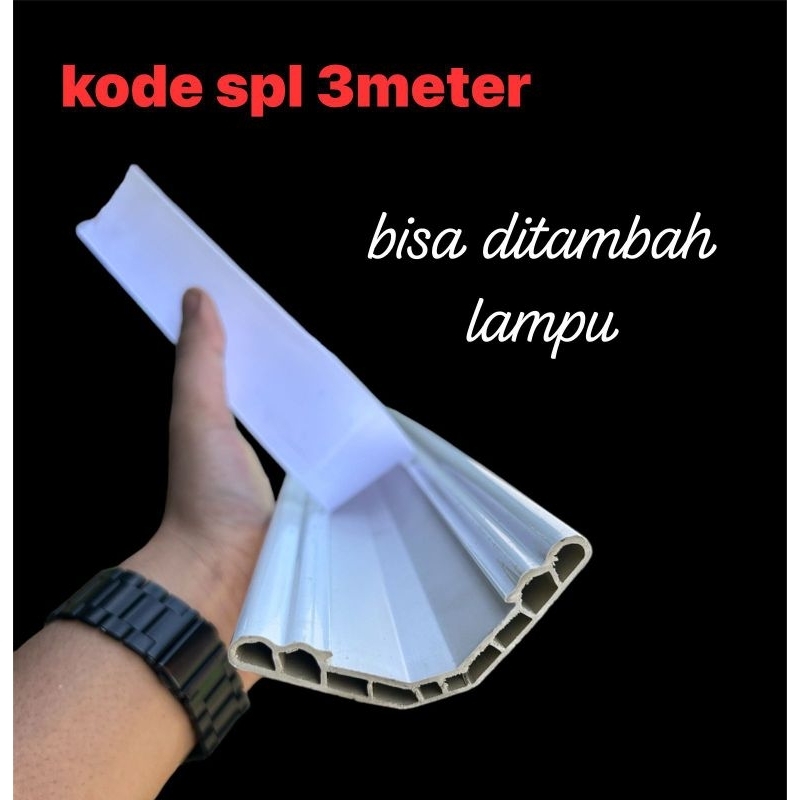 Jual Pelindung Lampu Strip LED 3 Meter / Strip Light Trough / Cover ...
