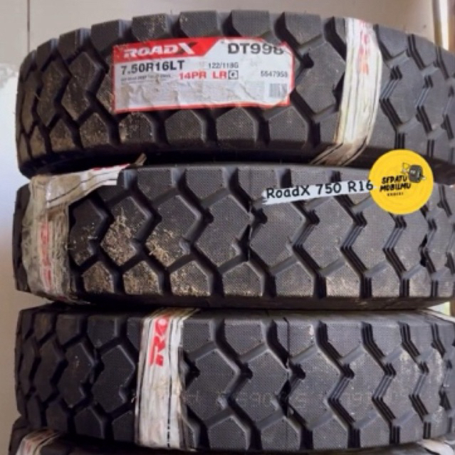 Jual Ban truk Road X - Ban truck kawat RoadX DT998 batik kasar - Ban ...