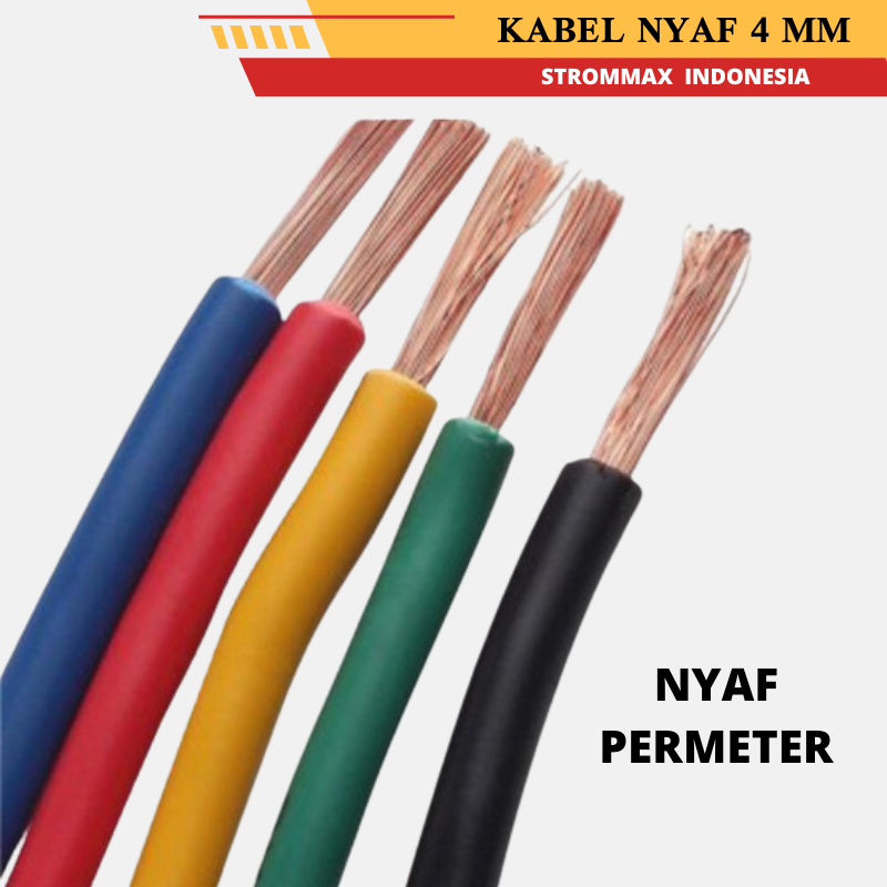 Jual COD - Kabel Serabut NYAF 4mm Kabel NYAF 4MM Kabel Grounding Per Meter Merek Super Kabel ...
